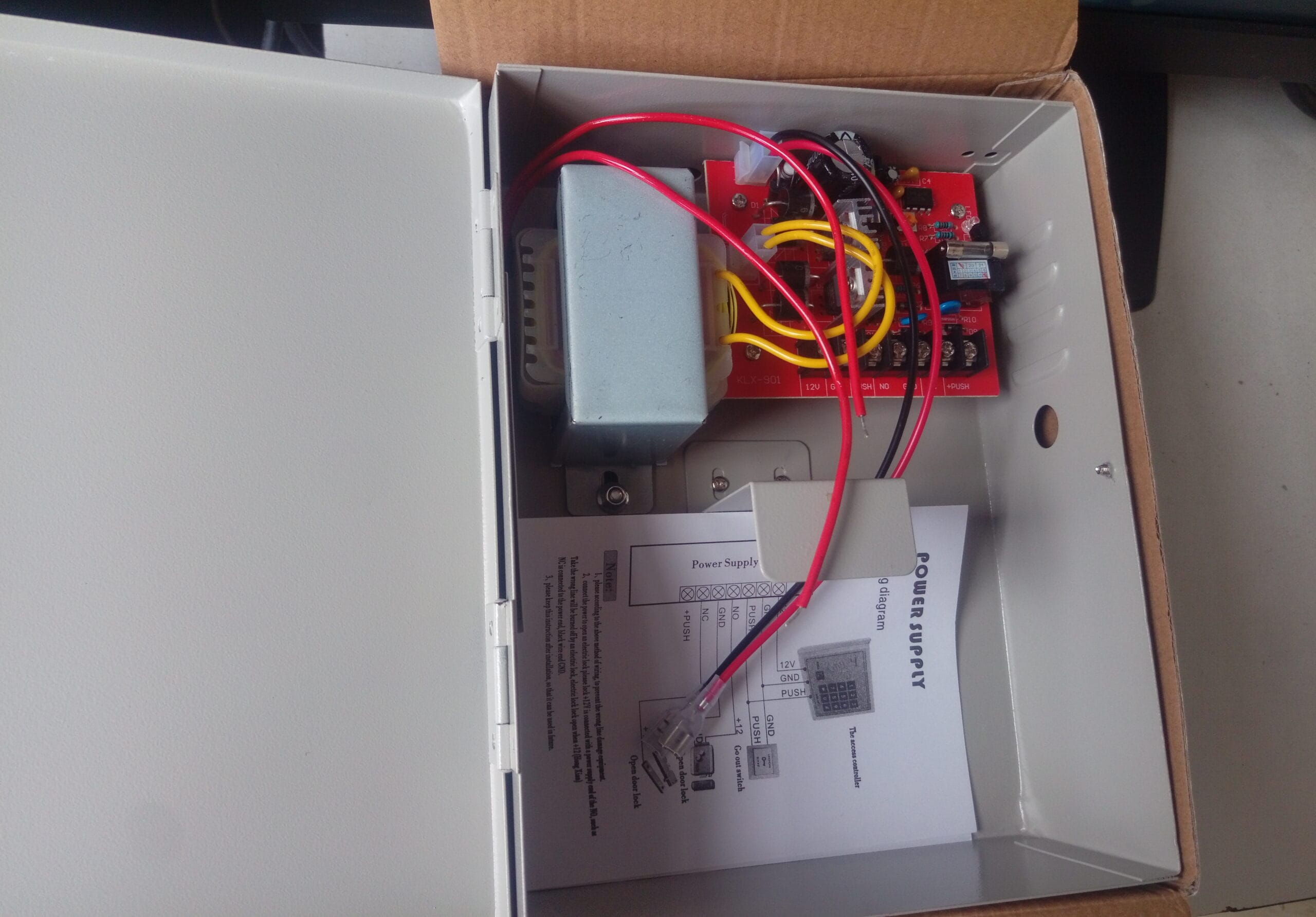 Access Control Power Supply Unit 12V 3A - Ladders, CCTV, Electric ...